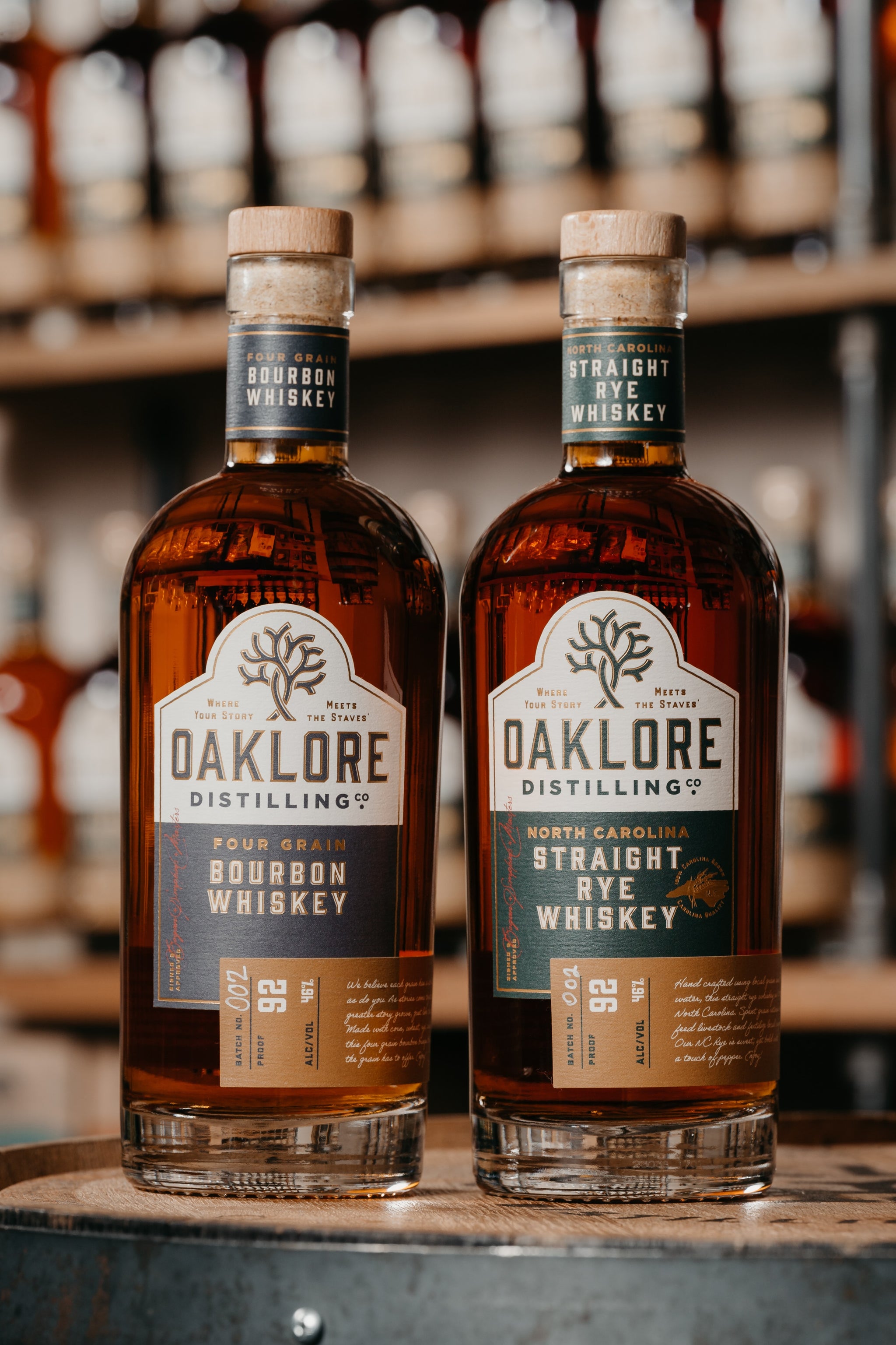 Four Grain Bourbon & North Carolina Straight Rye Bundle – Oaklore ...