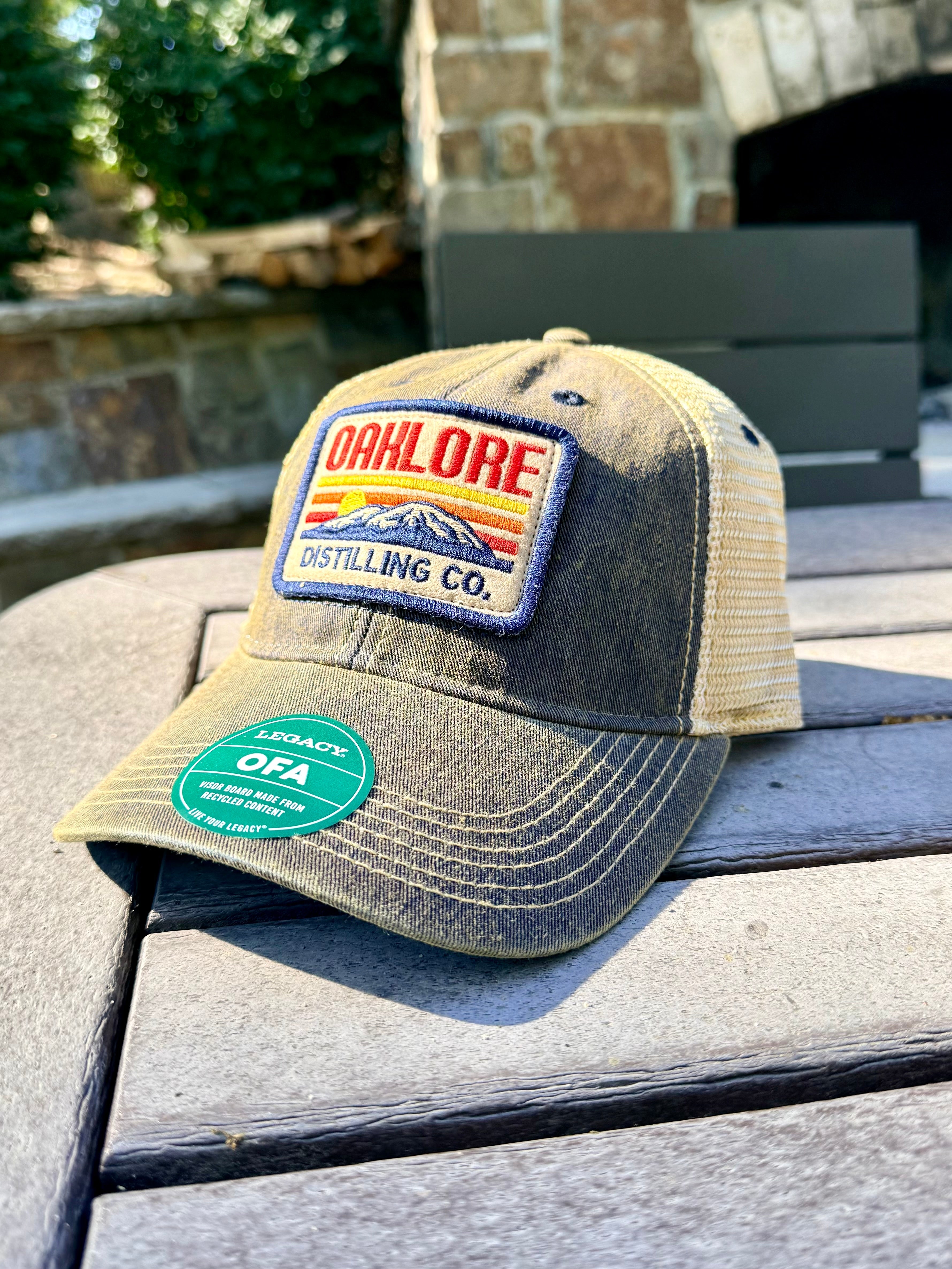 Oaklore Denim Patch Hat – Oaklore Distilling